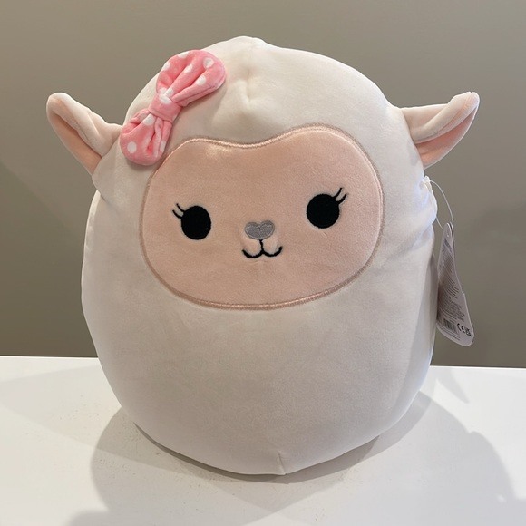 Squishmallows | Other | Nwt 1 Lily The Lamb With Bow Easter ...